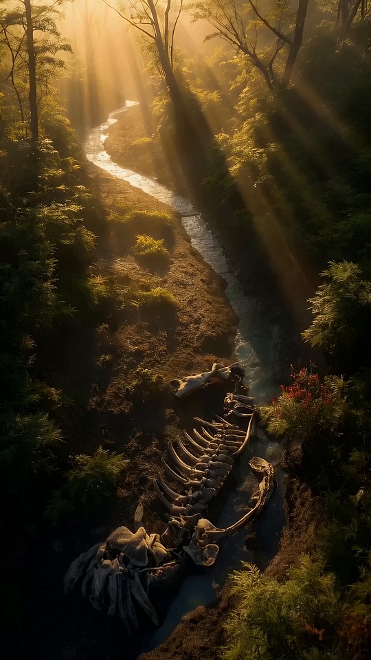 Forest, Skeleton, Remains. Free Stock Video - Pixabay