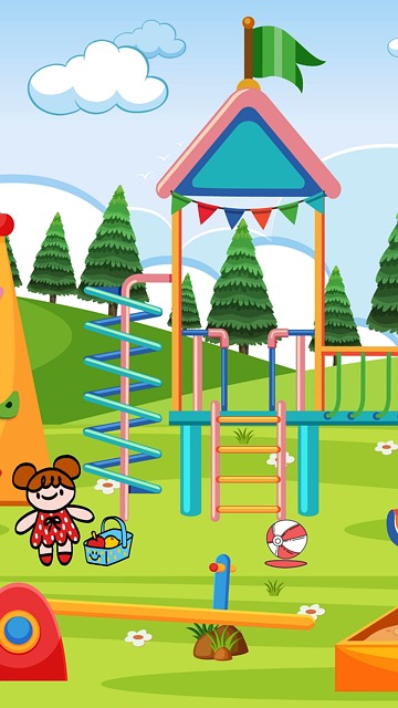 Kids In The Playground, Kids Playing, Playground Fun. Free Stock Video ...