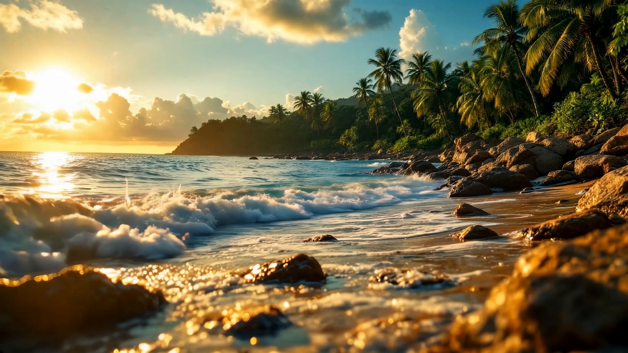 Ai Generated, Tropical, Beach. Free Stock Video - Pixabay