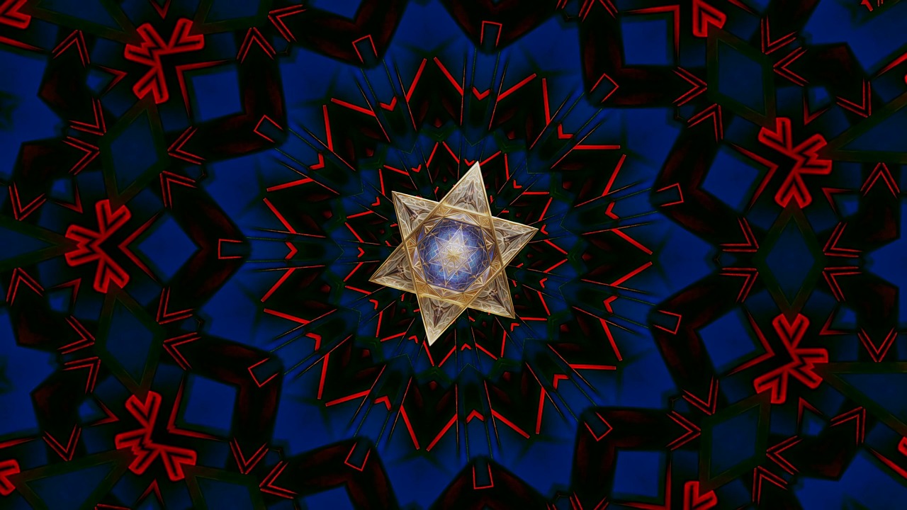 Star Of David, Sacred Geometry, Sacred. Free Stock Video - Pixabay
