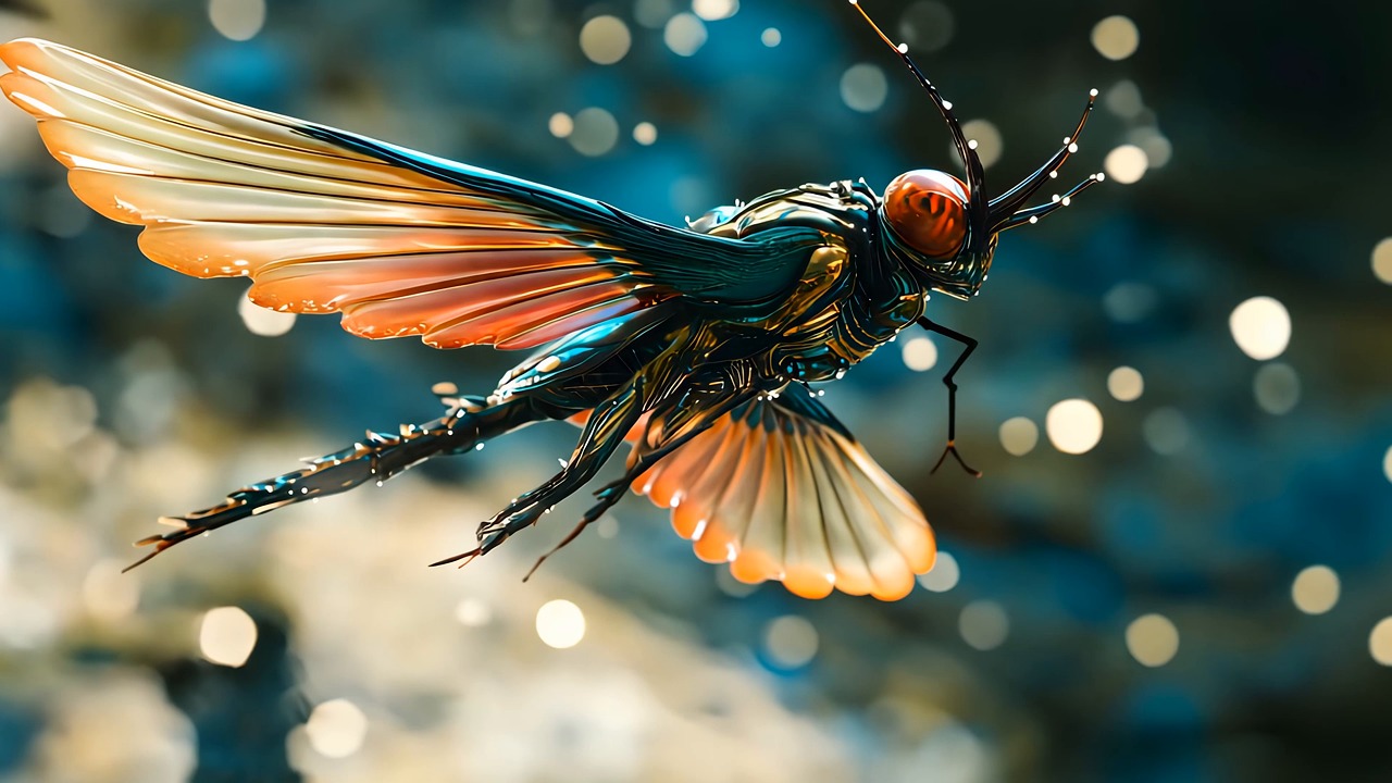 Cyberpunk, Insect, Biomechanical. Free Stock Video - Pixabay