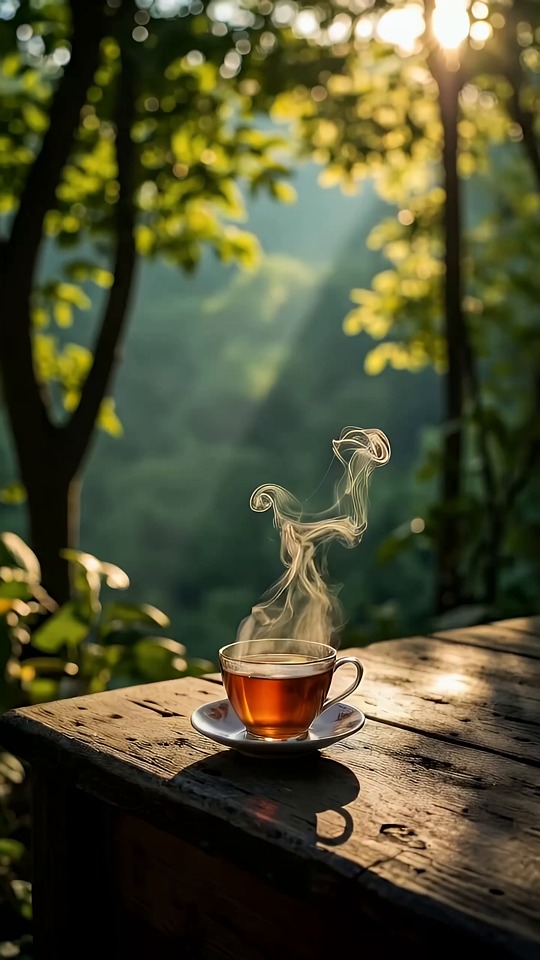 Tea, Forest, Morning. Free Stock Video - Pixabay