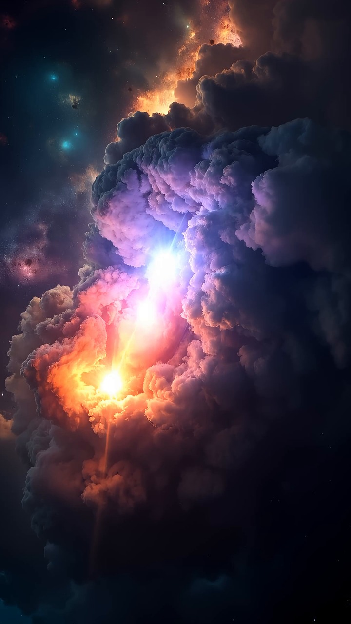 Nebula, Cosmos, Fireworks. Free Stock Video - Pixabay