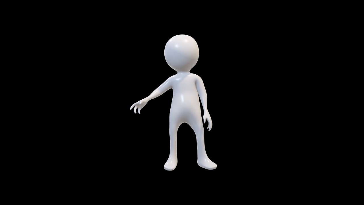Stickman, Cartoon, Man. Free Stock Video - Pixabay