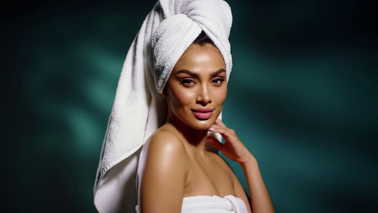 Beauty Model, Skincare Product, Cosmetic Product. Free Stock Video ...