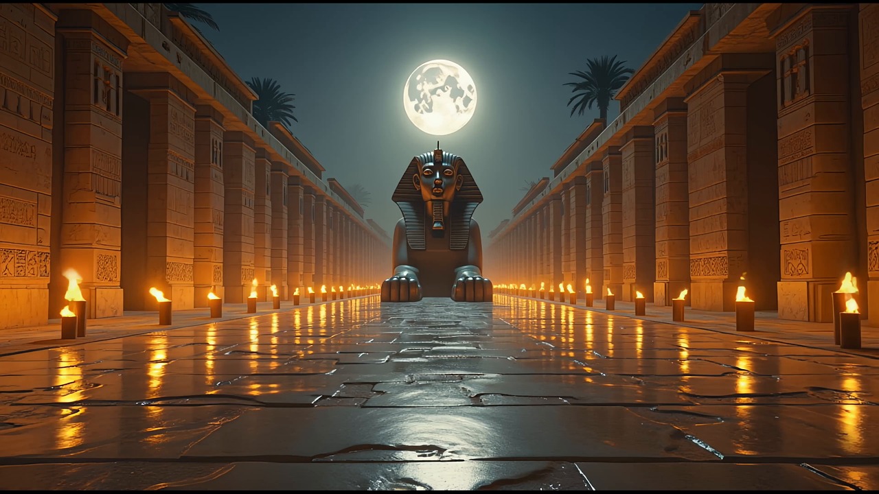 Temple, Sphinx, Loop. Free Stock Video - Pixabay