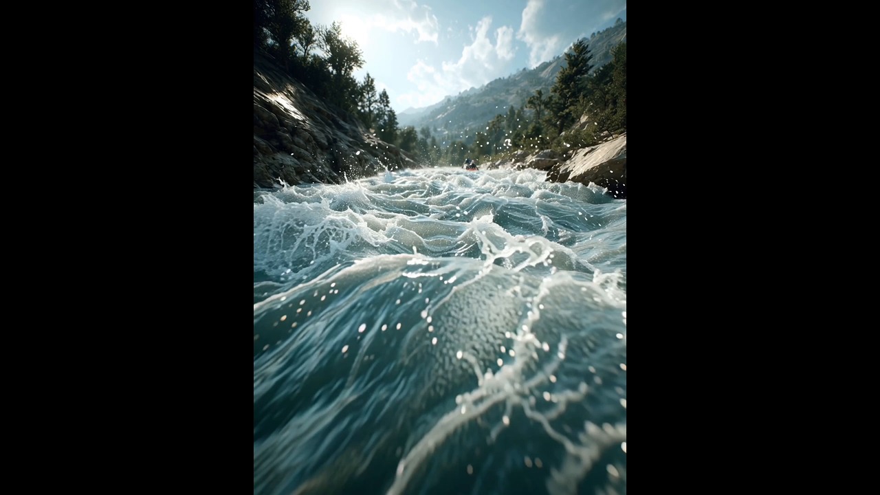 River, Rapids, Flowing Water. Free Stock Video - Pixabay