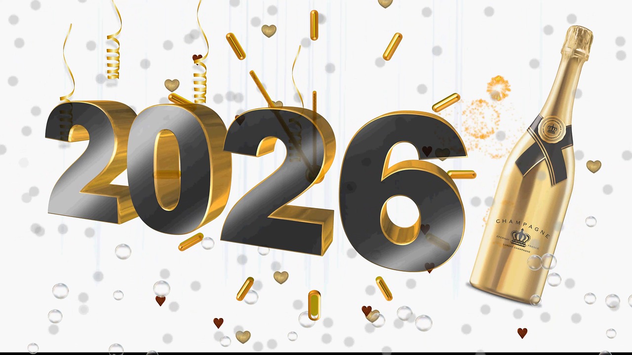 New Year'S Day, New Year'S Eve, Numbers. Free Stock Video - Pixabay