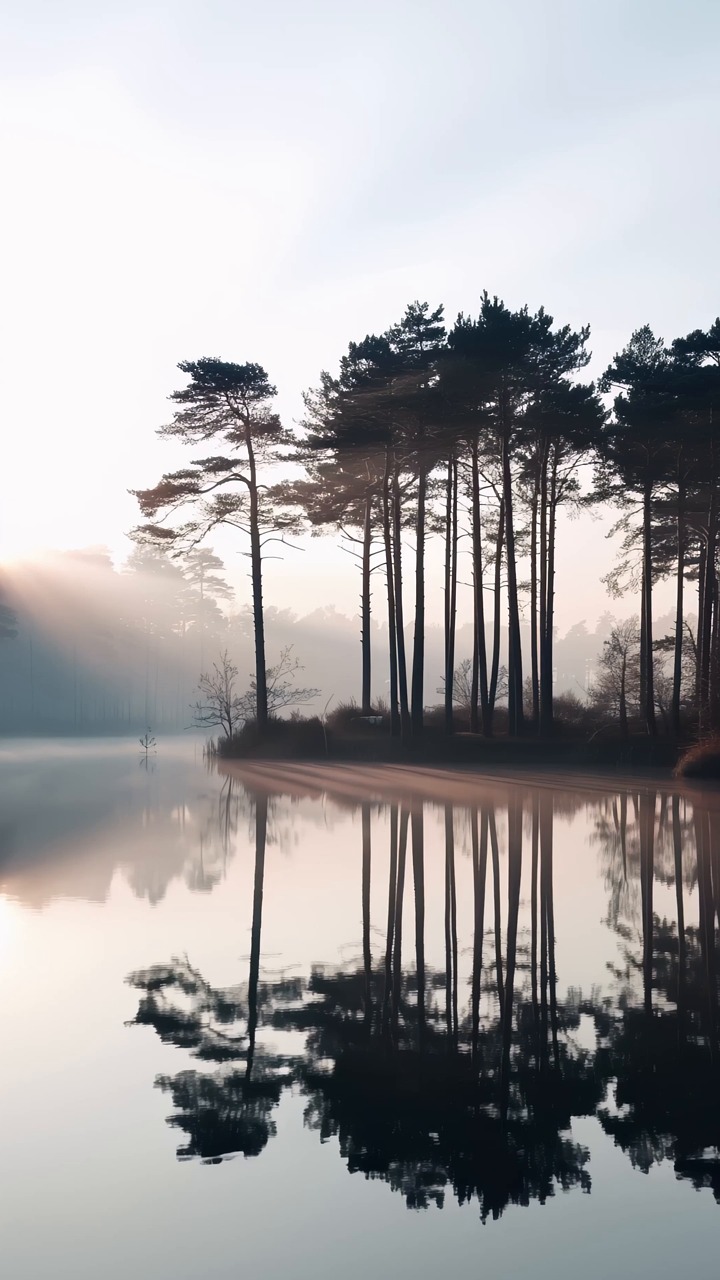 Forest, Lake, Sunlight. Free Stock Video - Pixabay