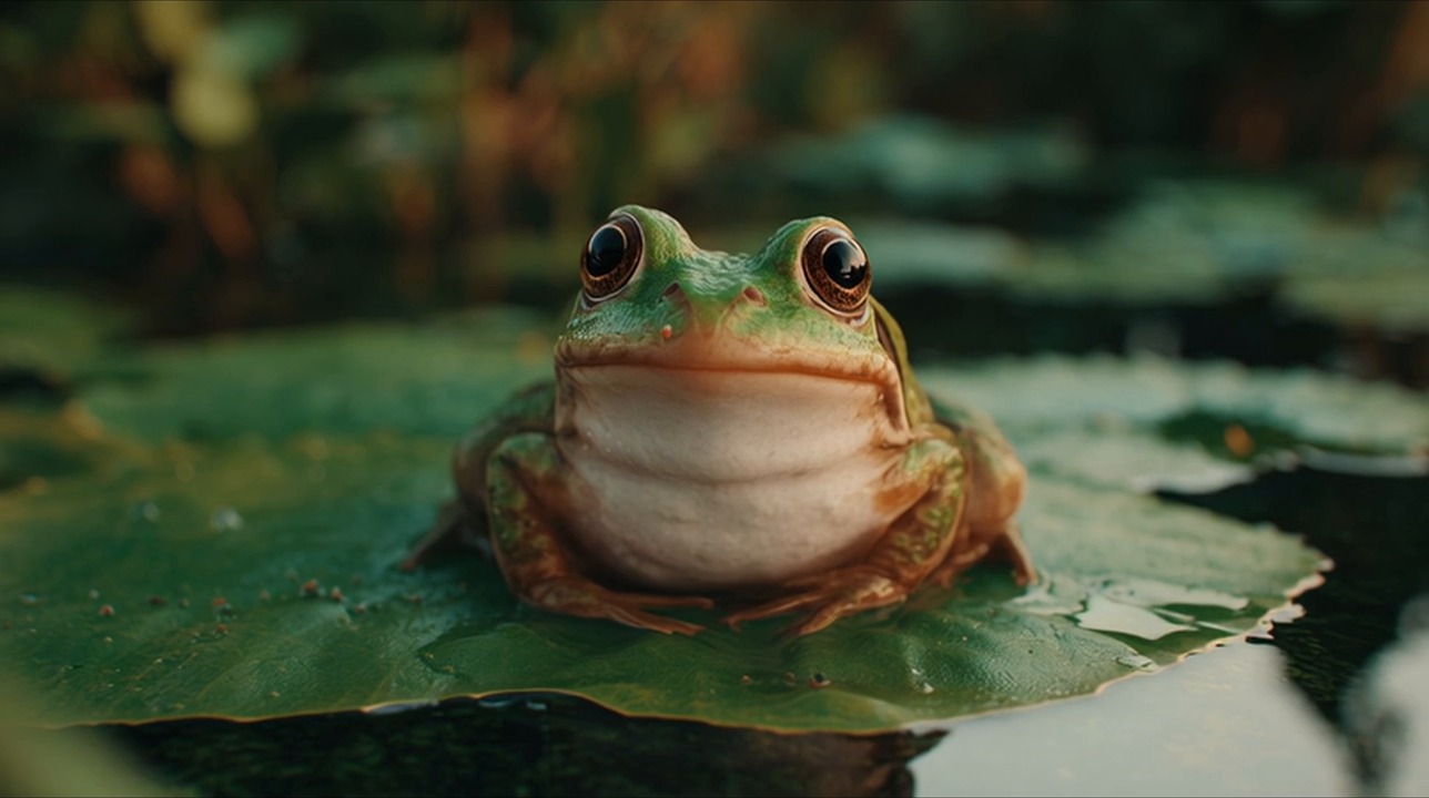 Frog, Croaking, Rain. Free Stock Video - Pixabay