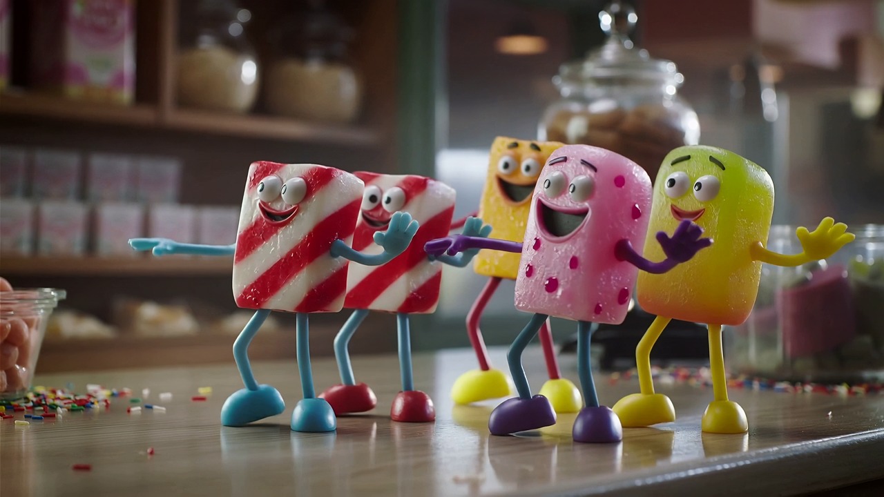 Candies, Sweet, Characters. Free Stock Video - Pixabay