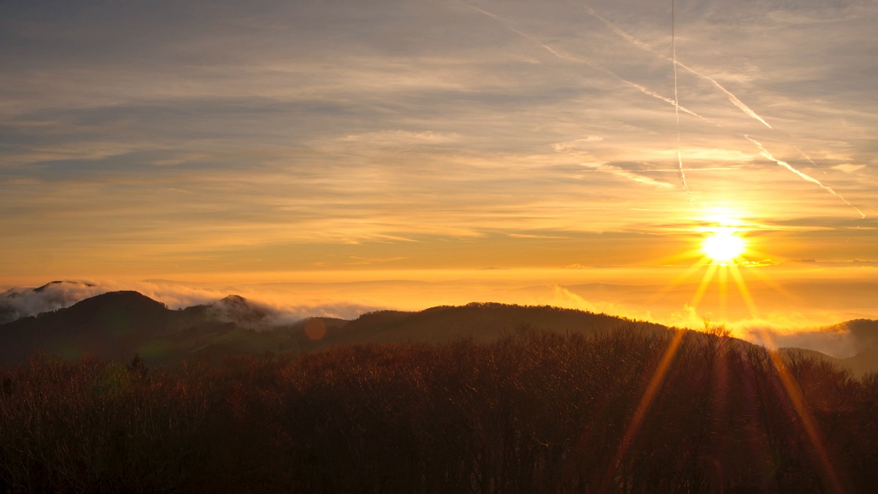 Sunset, Landscape, Hill. Free Stock Video - Pixabay