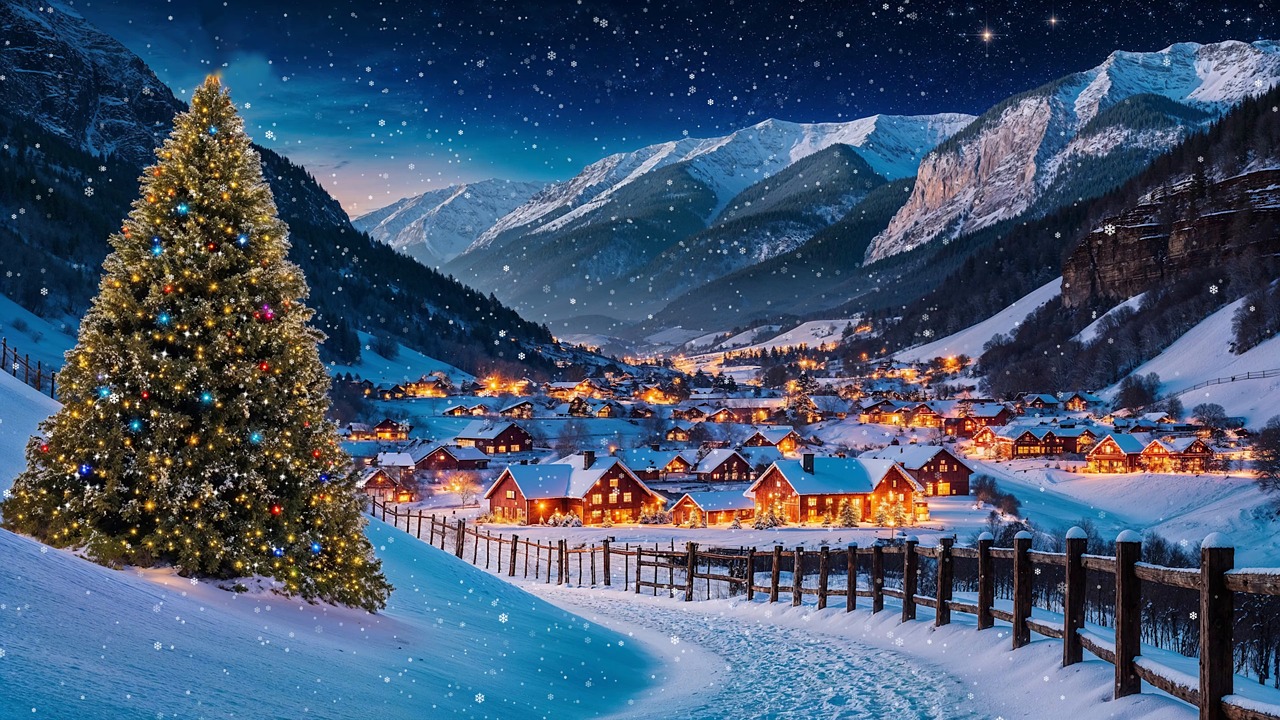 Wenns Rund Um Weihnachten Schneit
