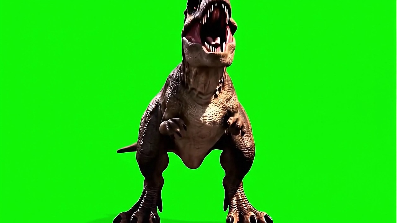 T-Rex Green Screen 4K Videos: Download 11,053+ Free 4K & HD Stock ...