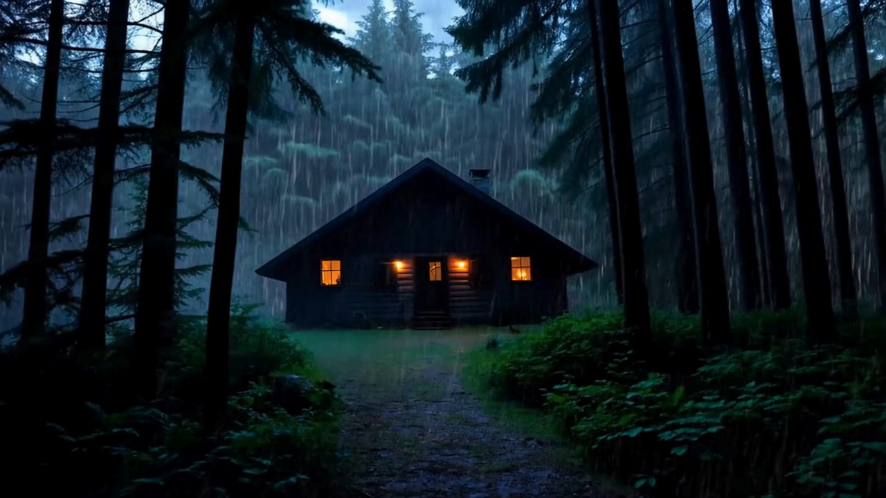 Cabin, Thunderstorm, Lightning. Free Stock Video - Pixabay