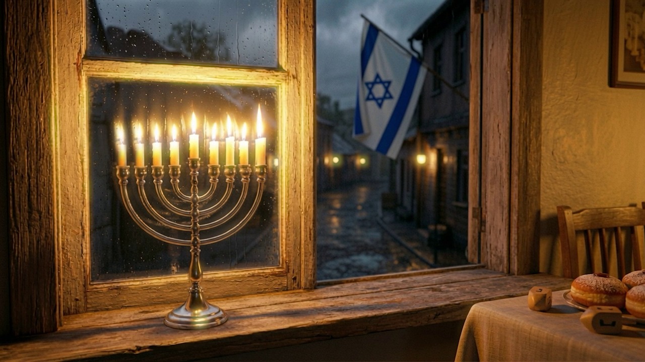 Hanukkah, Hanukka, Menorah. Free Stock Video - Pixabay