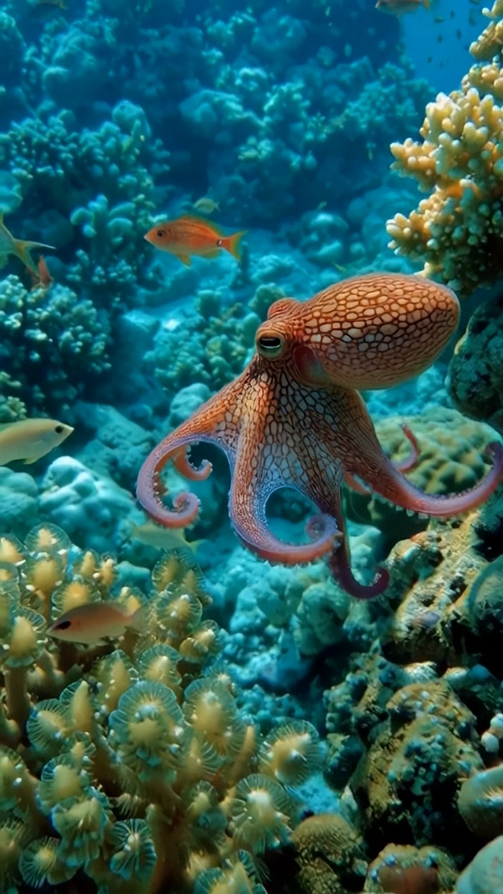 Octopus, Tentacles, Nature. Free Stock Video - Pixabay