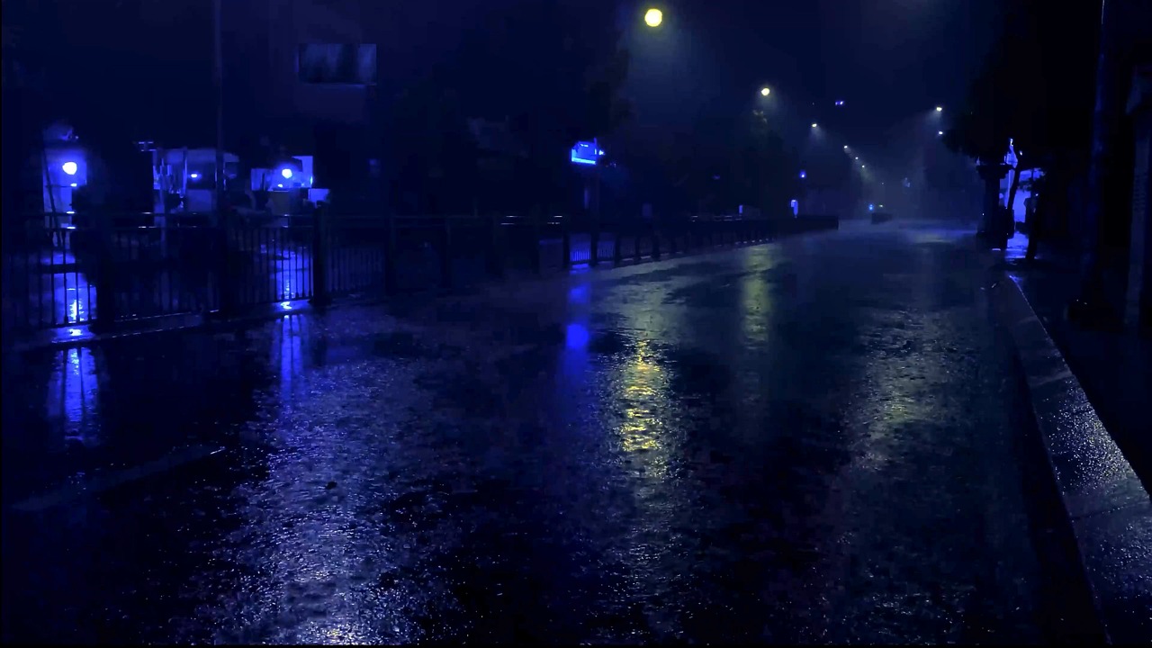 Rain On Pavement, Cinemagraph, Rainy Street. Free Stock Video - Pixabay