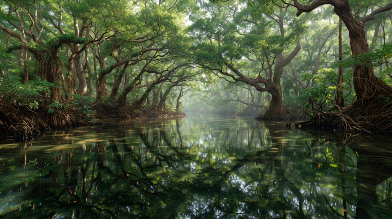 Mangrove, Forest, Reflection. Free Stock Video - Pixabay