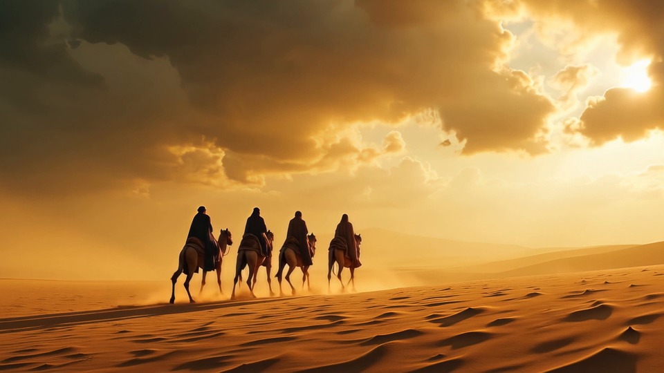 Desert, Bedouin, Caravan. Free Stock Video - Pixabay