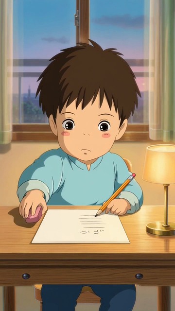 Cute Boy Reading Book, Cute Boy Writing Book, Study. Free Stock Video ...