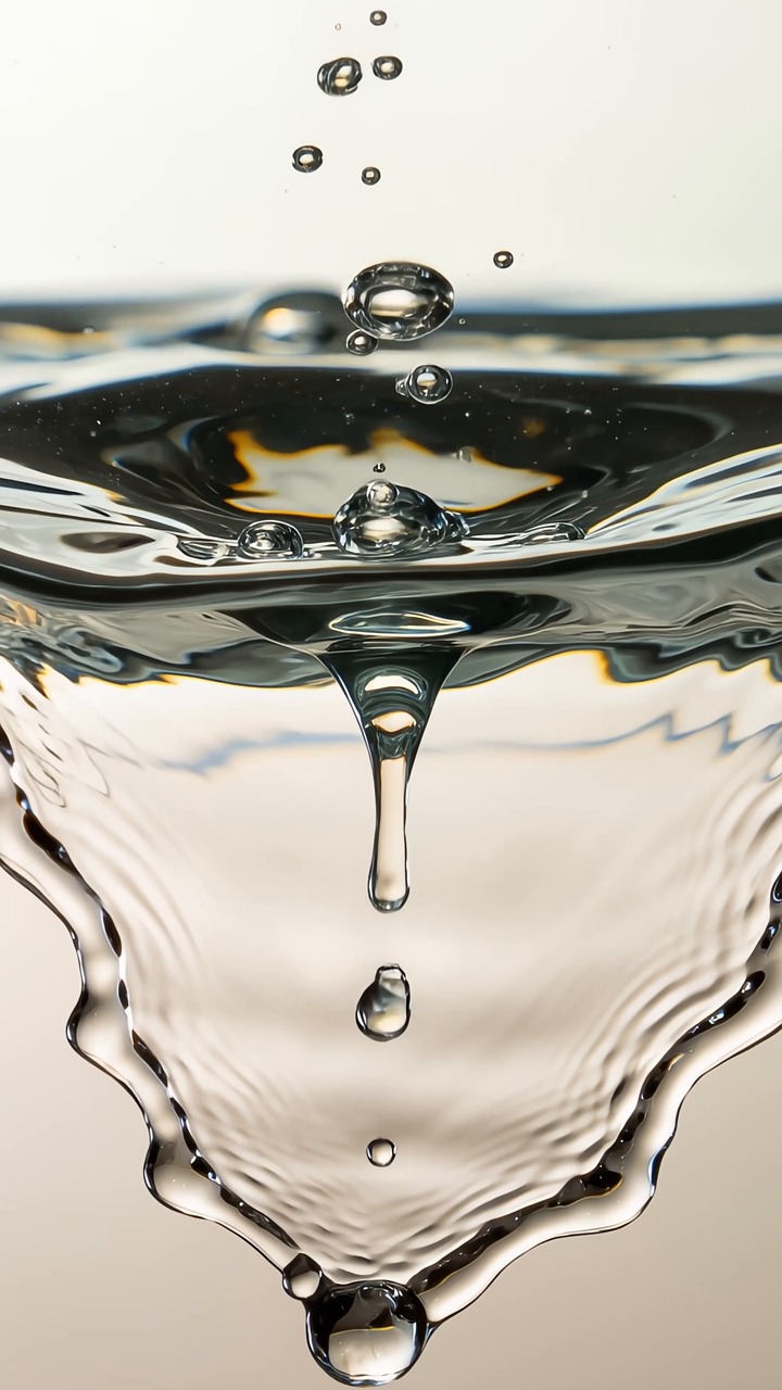 Agua Gotas Lazo Bucle Sin - Free video on Pixabay