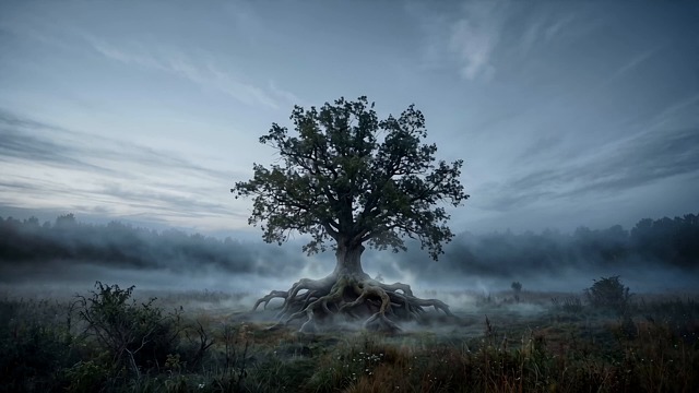 Fog, Tree, Tree Roots. Free Stock Video - Pixabay