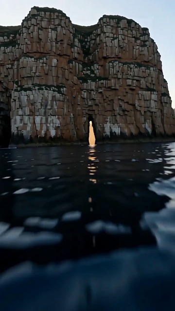 Generato Dall'Ai Roccia Costiera - Free video on Pixabay