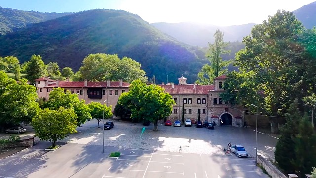 Bachkovo Monastery, Bulgaria, Flying. Free Stock Video - Pixabay