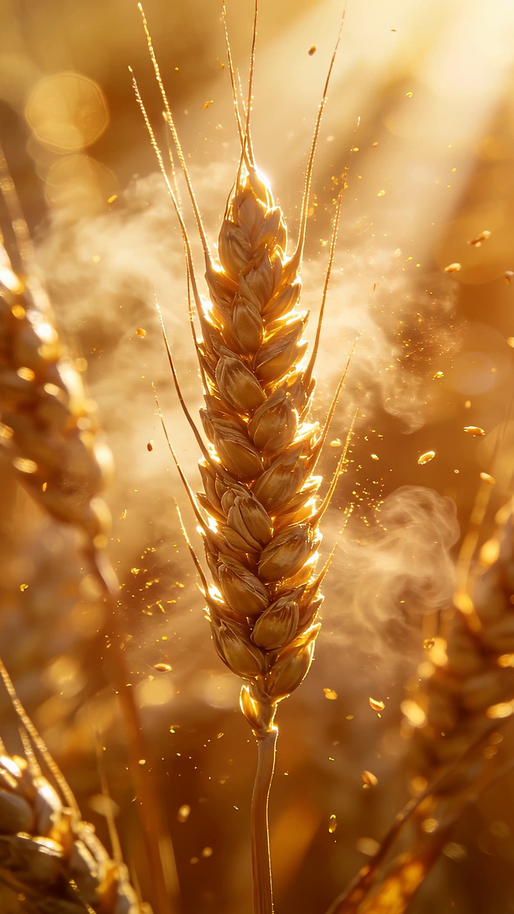 Ai Generated, Pollen, Wheat. Free Stock Video - Pixabay
