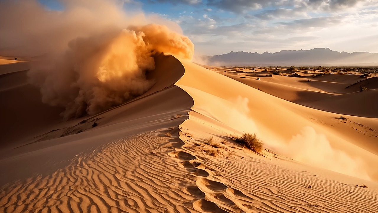 Ai Generated, Sand, Desert. Free Stock Video - Pixabay