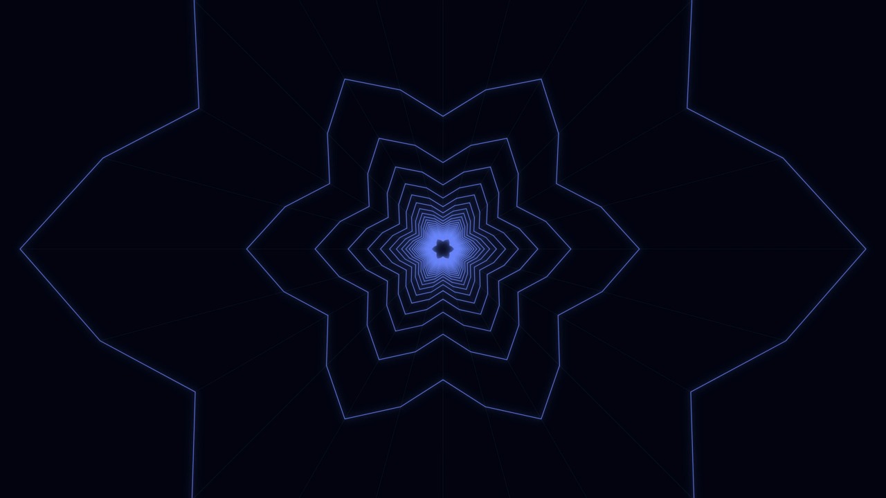 Tunnel, Neon, Geometric. Free Stock Video - Pixabay