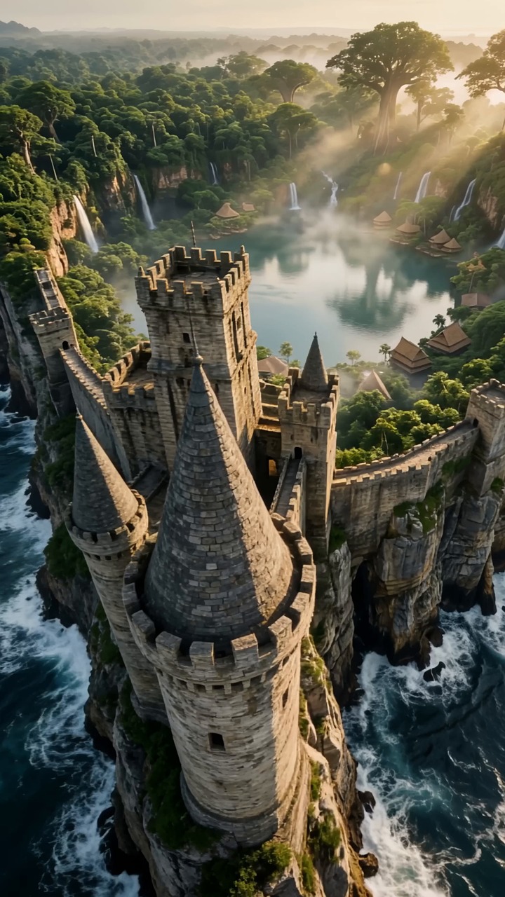 Ai Generado Fortaleza Castillo - Free video on Pixabay
