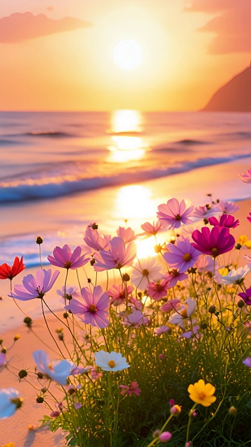 Ai Gerado Flores De Praia - Free video on Pixabay