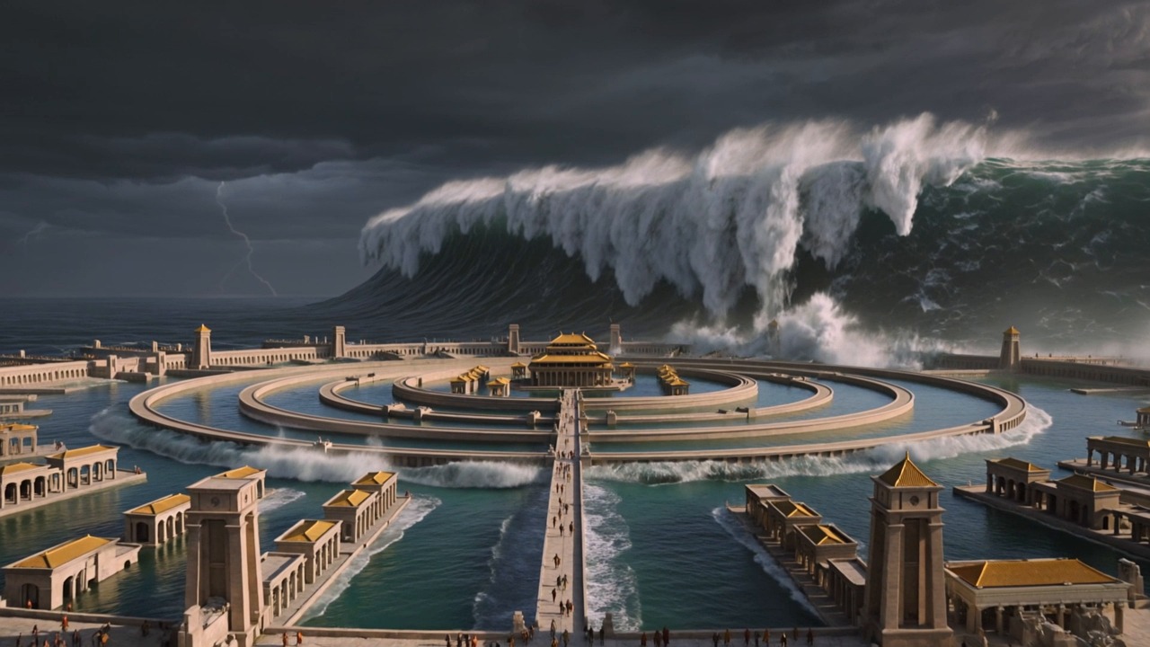 Ai Dihasilkan Atlantis Kota Yang - Free video on Pixabay