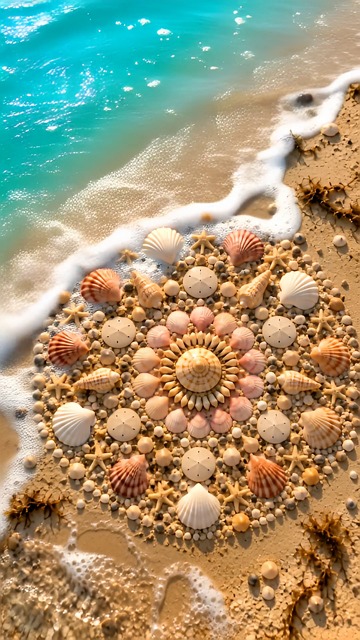 Ai Dihasilkan Mandala Kerang - Free video on Pixabay