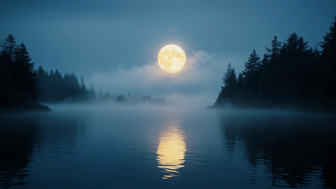 Ai Generated, Full Moon, Moon. Free Stock Video - Pixabay